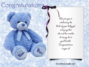 Congratulations Messages for New Baby Girl – Wordings and Messages