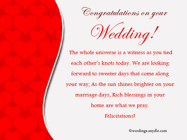Wedding Wishes Messages And Wedding Day Wishes Wordings And Messages