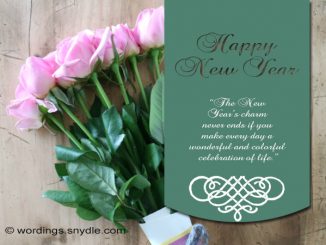 Short Happy New Year Messages – Wordings and Messages