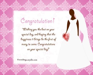 Bridal Shower Messages – Wordings and Messages