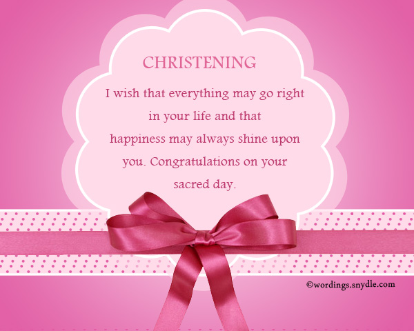 Christening Messages Wordings And Messages Christening Messages Wordings And Messages